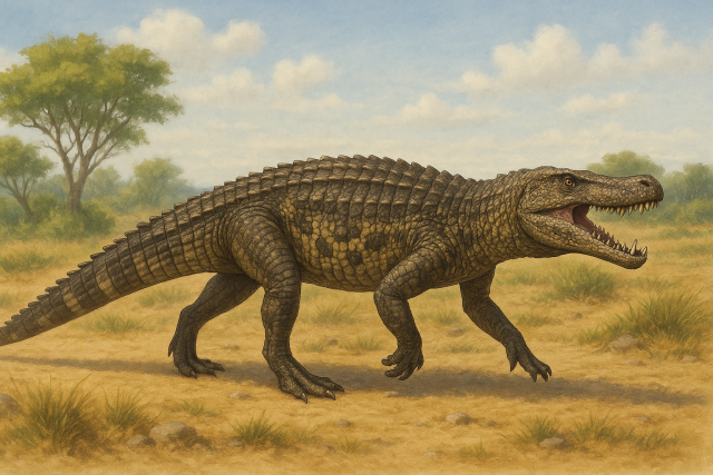 METEOFOR: Remains of ancient predator resembling crocodile-greyhound ...