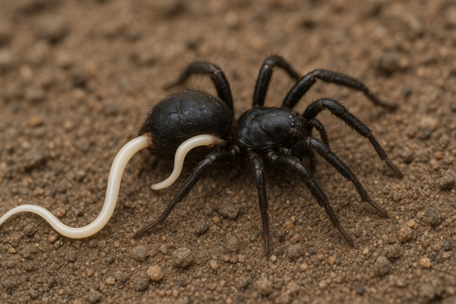 METEOFOR: Scared of spiders? Spiders themselves are afraid of something too